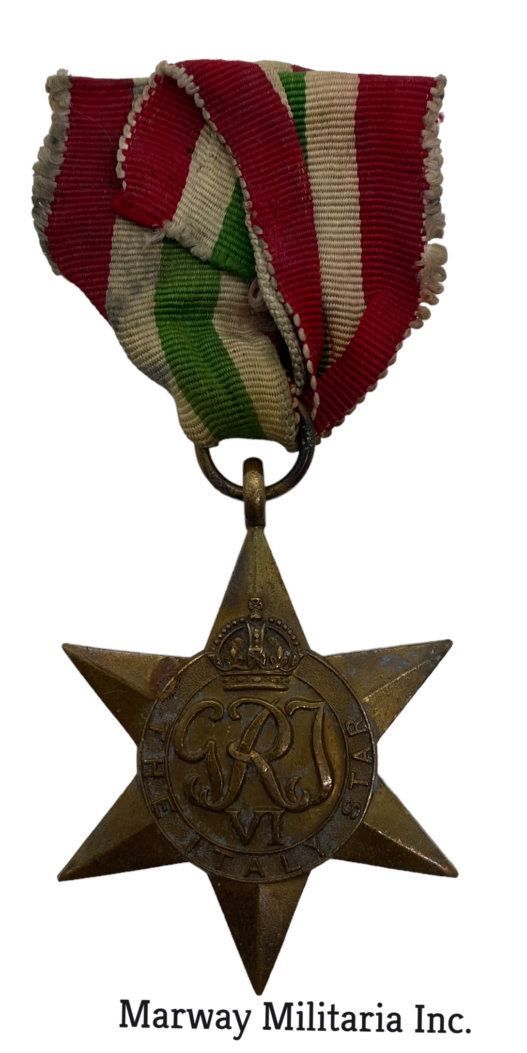 WW2 Italy Star Medal – Marway Militaria Inc & Winnipeg Army Surplus