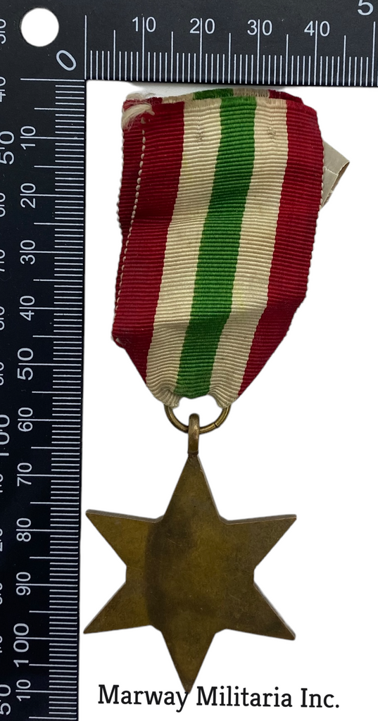 WW2 Italy Star Medal – Marway Militaria Inc & Winnipeg Army Surplus