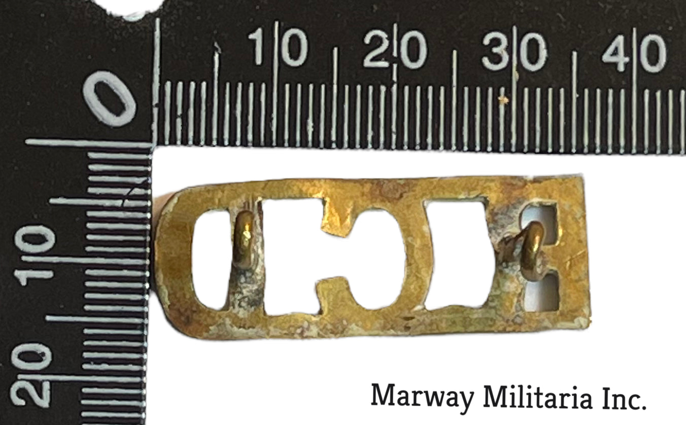 WW2 era, RCD Shoulder Title Badge – Marway Militaria Inc & Winnipeg ...