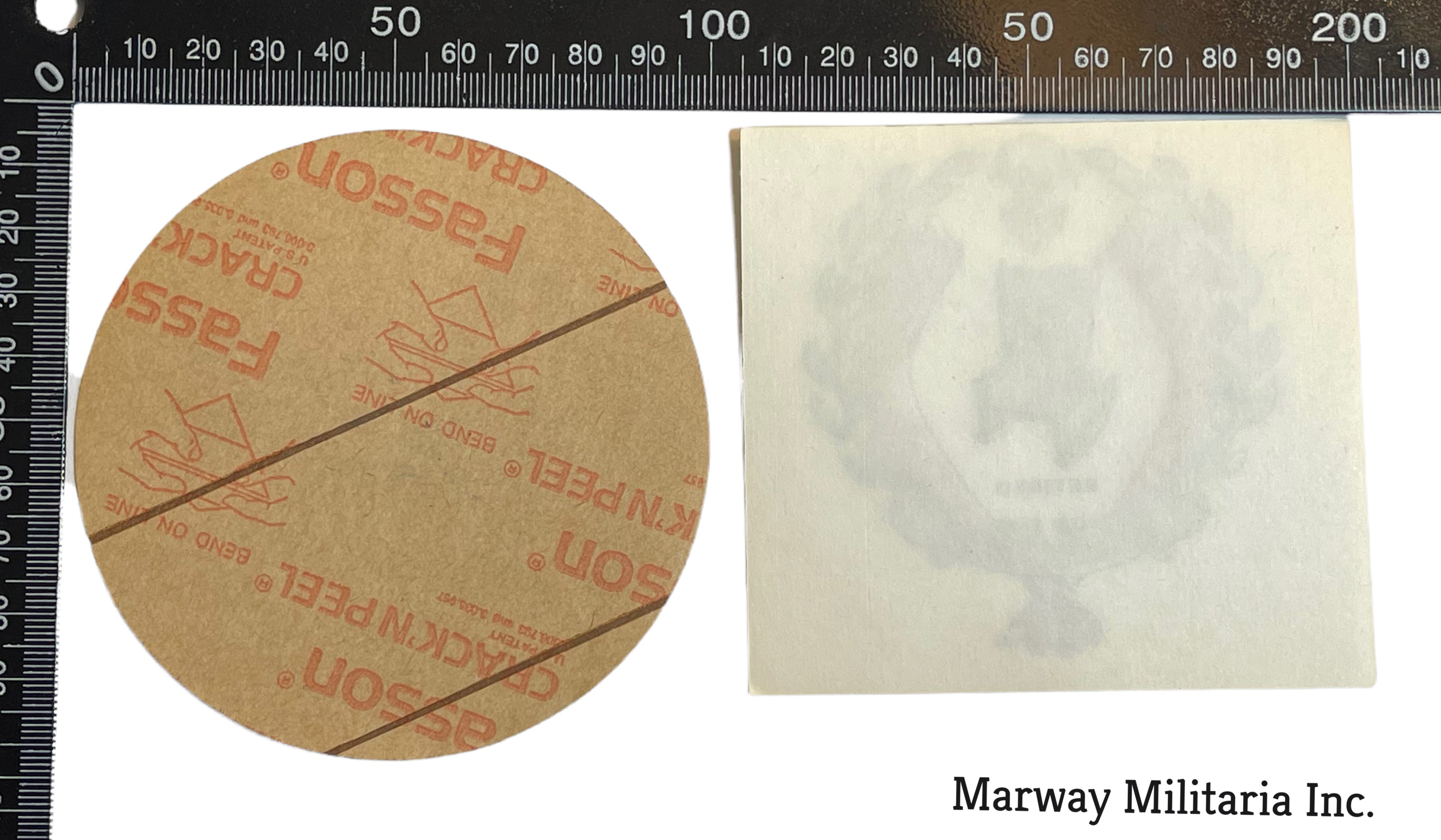 Lot of 2 PPCLI Stickers – Marway Militaria Inc & Winnipeg Army Surplus