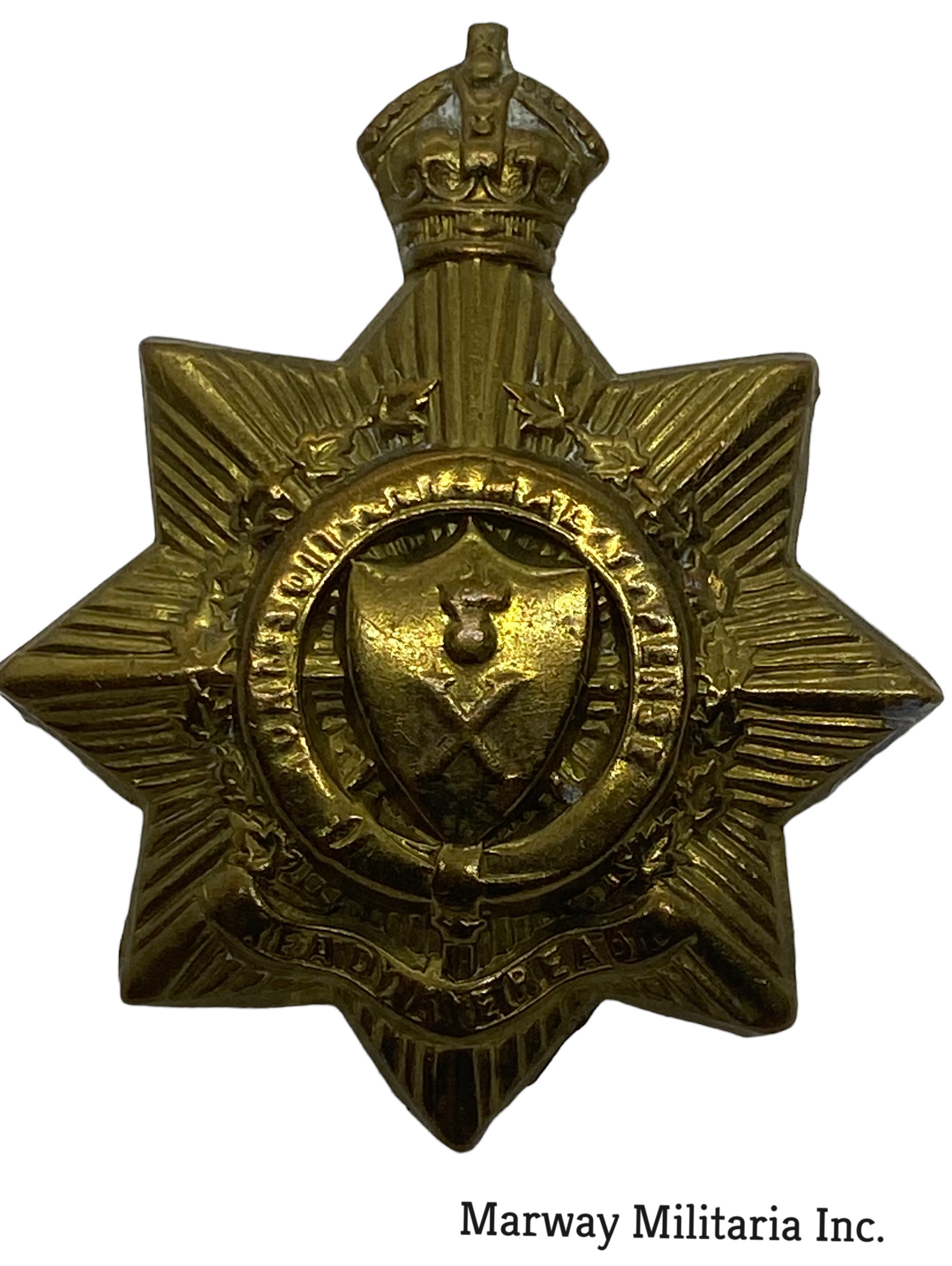 Royal Grenadiers Cap Badge – Marway Militaria Inc & Winnipeg Army Surplus