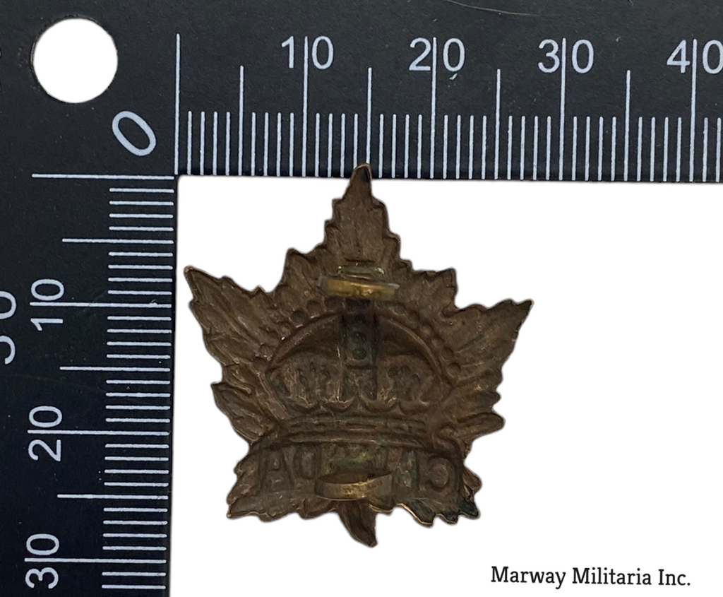 WW1 CEF General Service Collar Badge – Marway Militaria Inc & Winnipeg ...