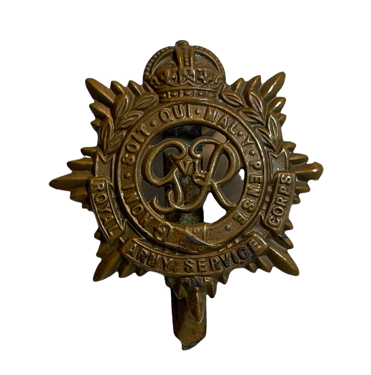 British Royal Army Service Corps Cap Badge – Marway Militaria Inc ...