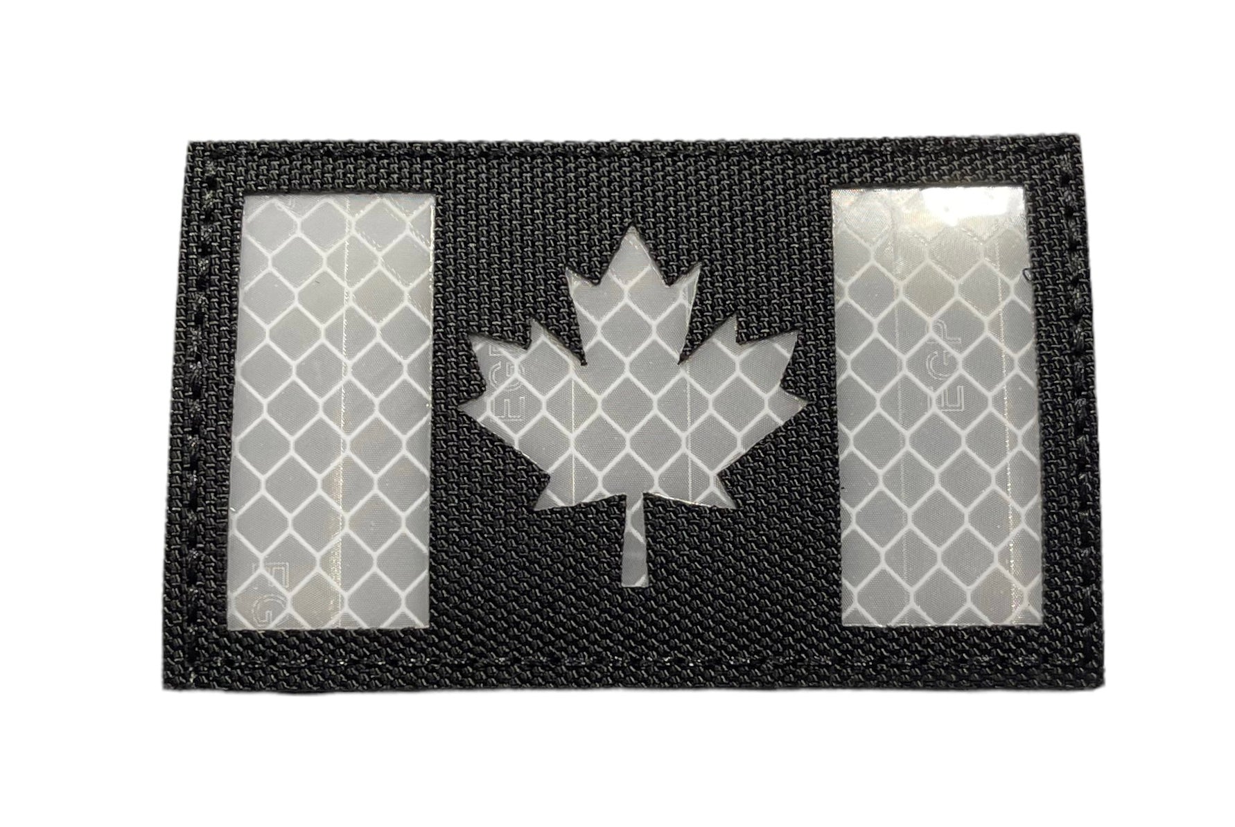 Reflective Canada Maple Leaf Flag Velcro Morale Patch – Marway ...