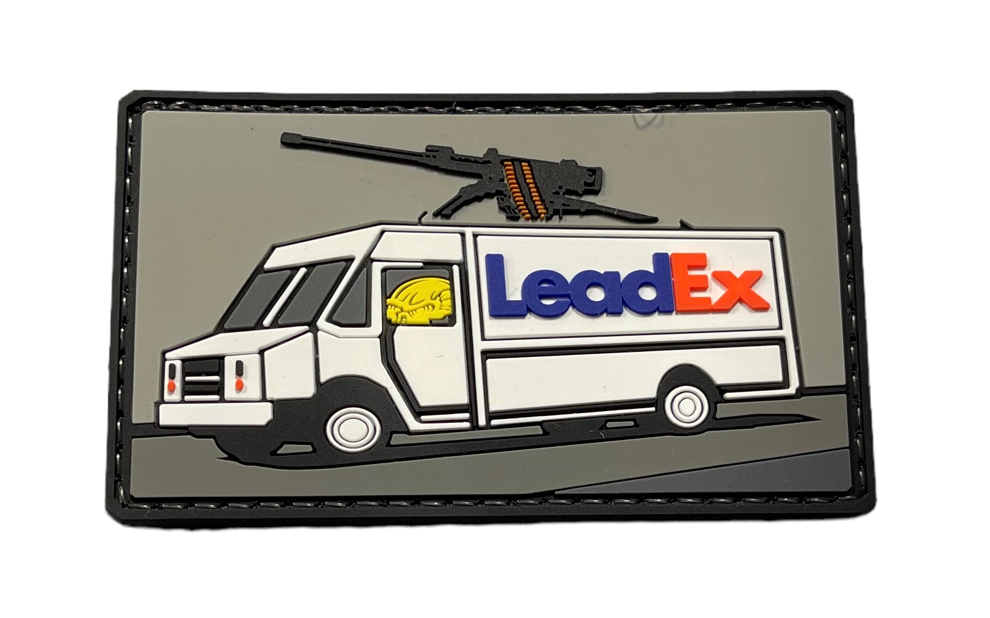Lead Ex Delivery PVC Morale Velcro Patch – Marway Militaria Inc ...