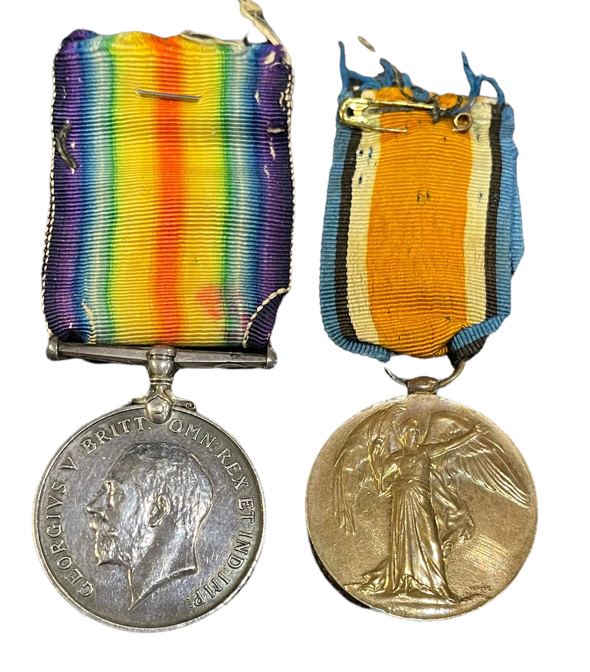 WW1 War & Victory Medal Pair - Scottish Rifles – Marway Militaria Inc ...