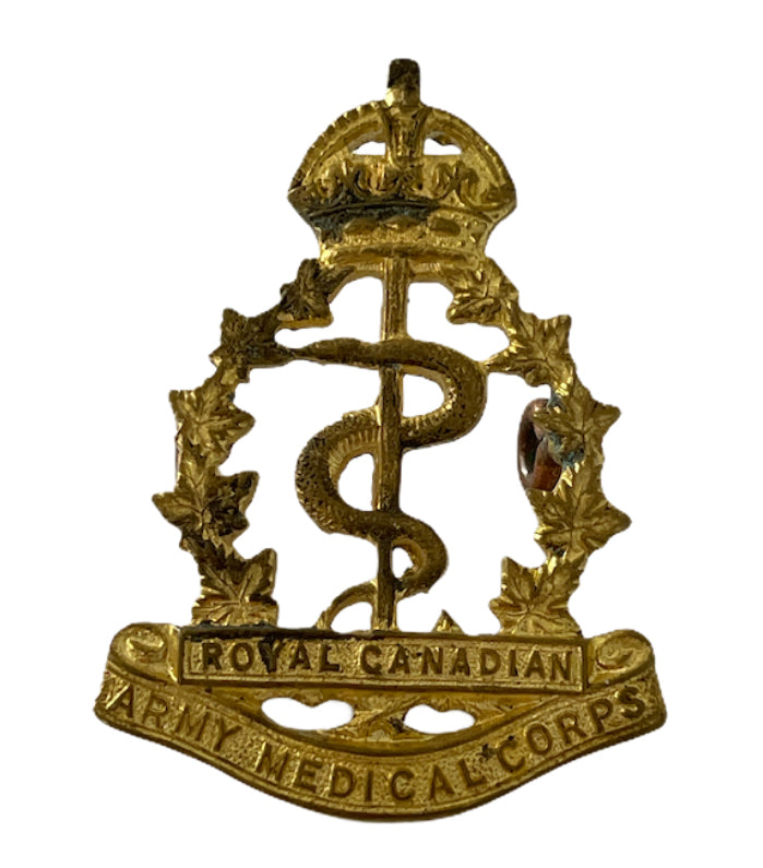 WW2 RCAMC Cap Badge – Marway Militaria Inc & Winnipeg Army Surplus