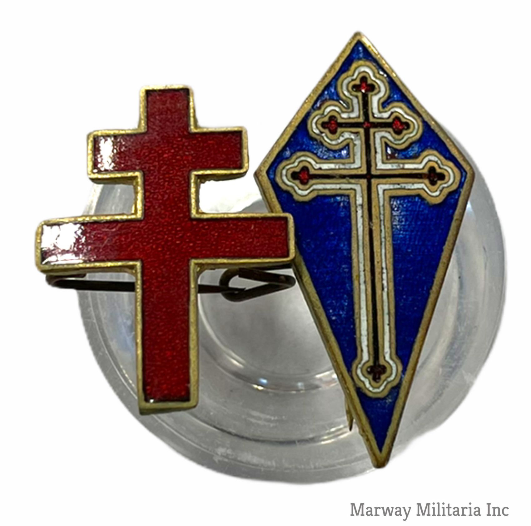 WW2 Free French Lapel Badge Lot of 2 – Marway Militaria Inc & Winnipeg ...