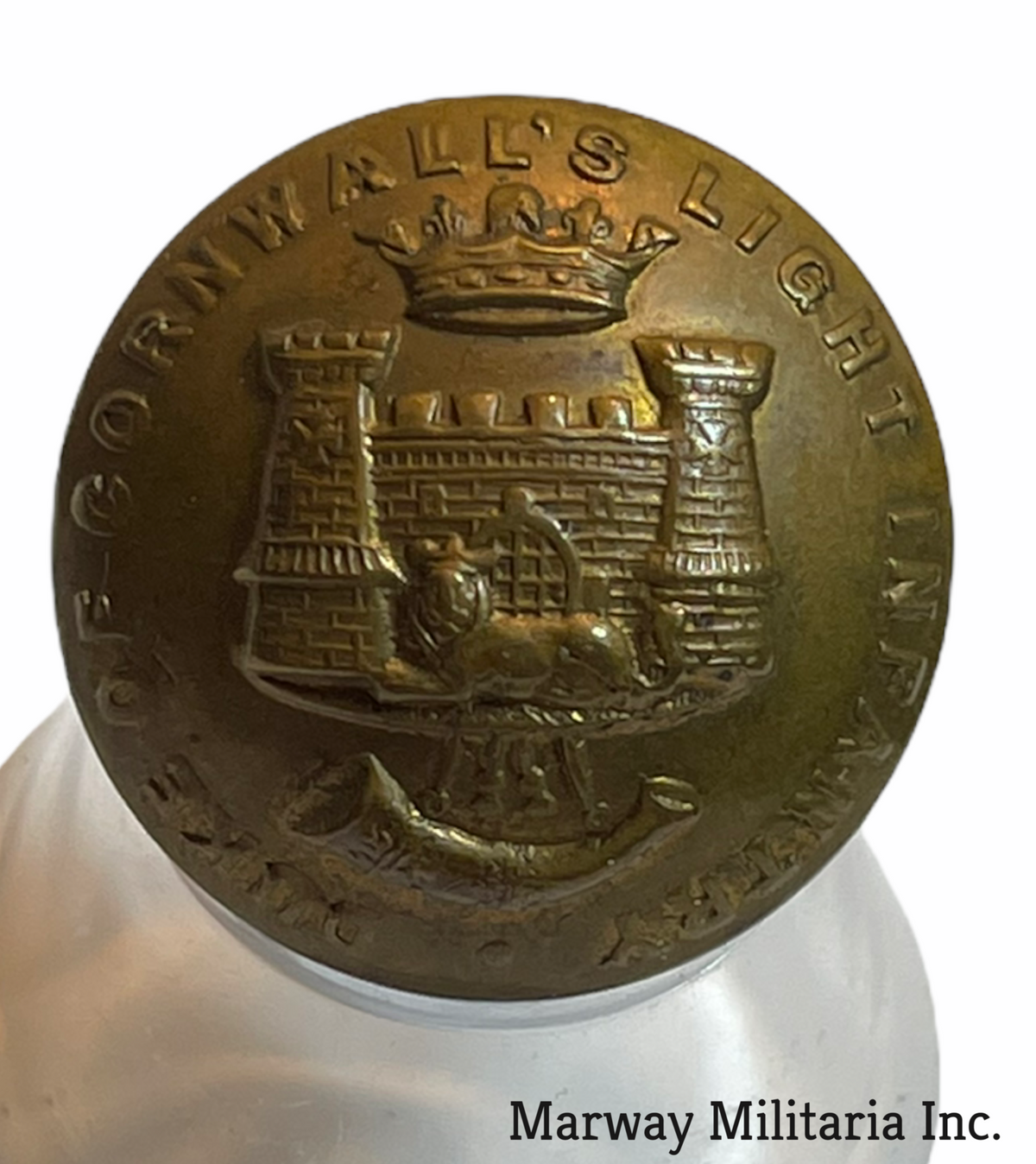 British Duke of Cornwall's Light Infantry Uniform Button – Marway ...