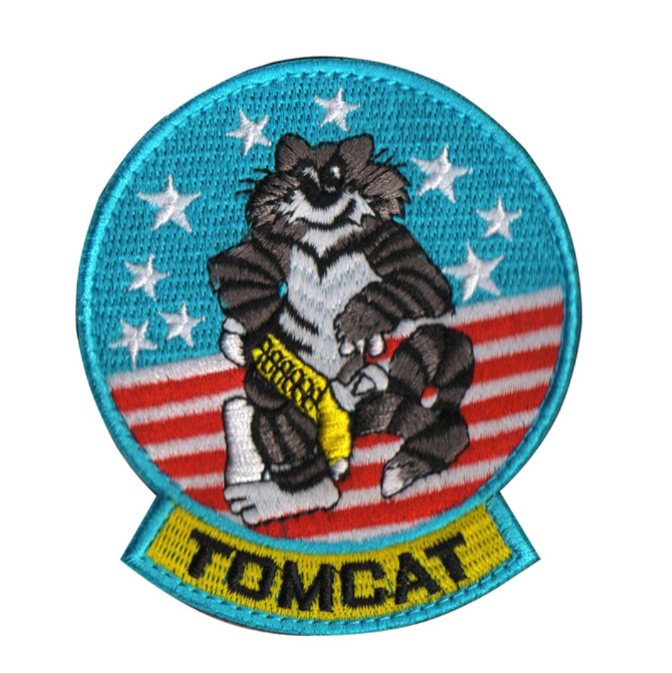 Top Gun Tomcat Navy Velcro Morale Patch – Marway Militaria Inc ...