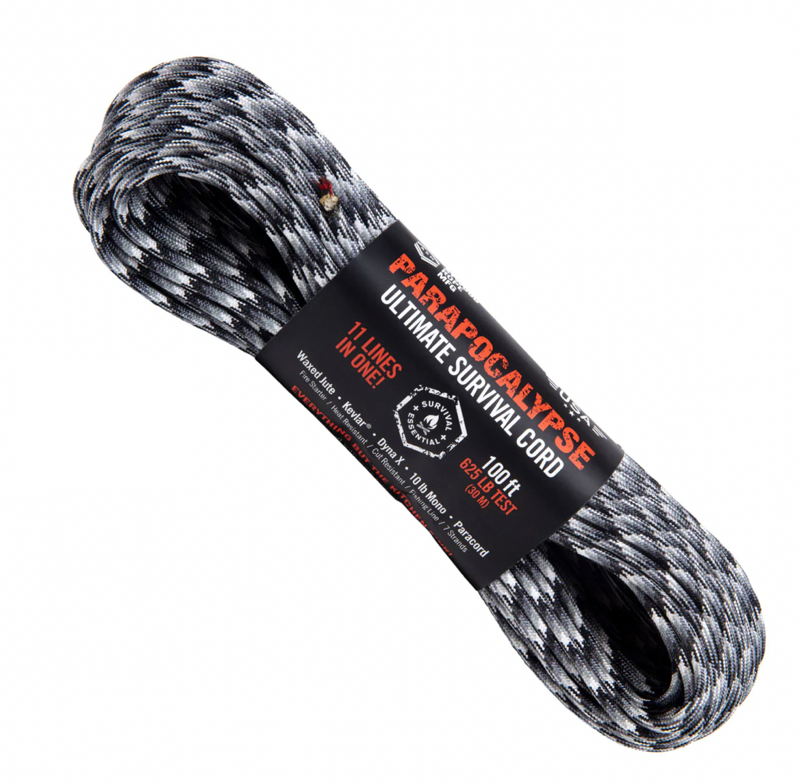 Parapocalypse Ultimate Survival Cord, 11 Lines in one!, 50FT – Marway ...