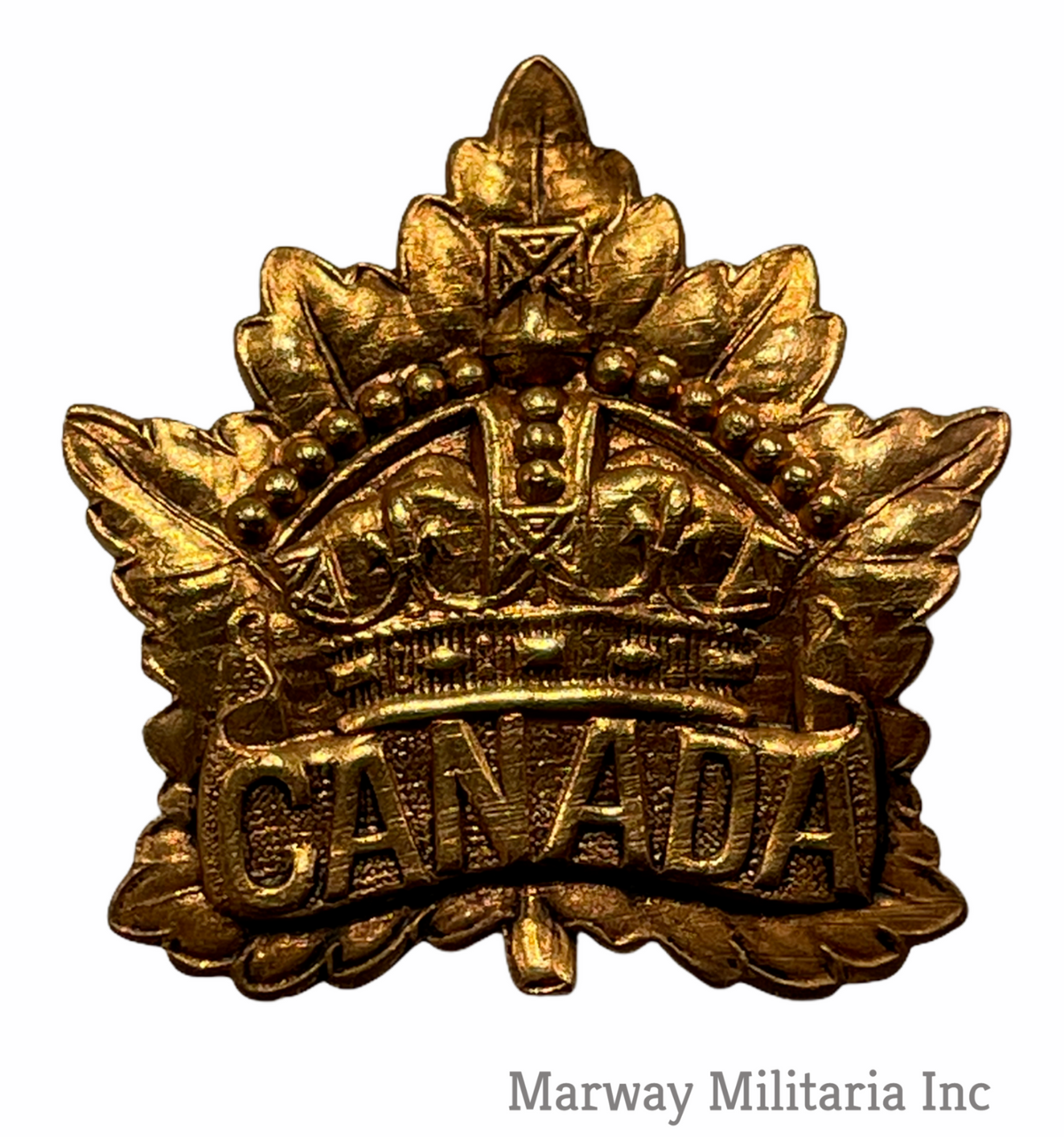WW1 CEF General Service Cap Badge – Marway Militaria Inc & Winnipeg ...
